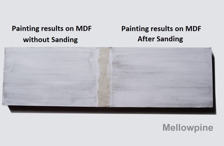 Can you Sand MDF? Tested Results and Tricks - MellowPine